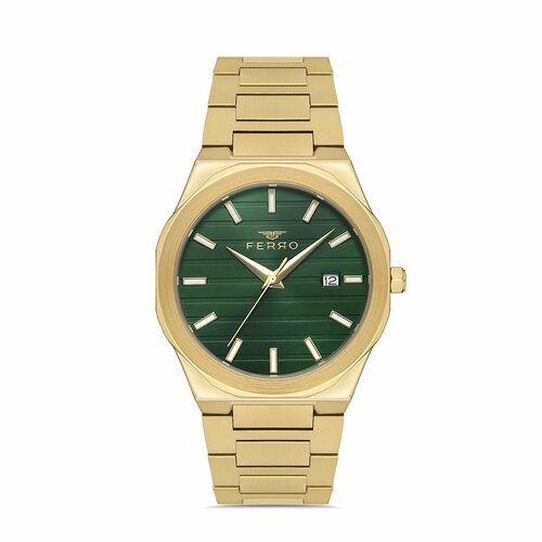Наручные часы Ferro FM40105A-B6, зеленый