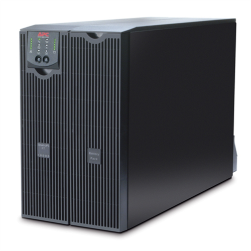 APC Источник бесперебойного питания APC Smart-UPS RT, 10000VA/8000W, On-Line, Out: 220-240V 4xC13 4xC19, 4xIEC Jumpers, Tower (Rack 6U convertible), Extended-run, Pre-Inst. SNMP, Black, 1 year warranty