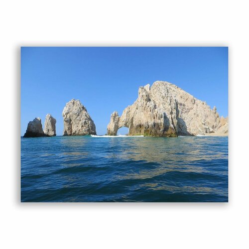 Постер, плакат на бумаге / Природа Мексики - Море / Размер 40 x 53 см