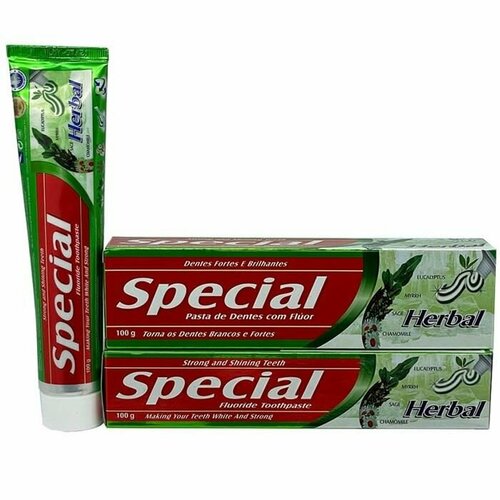 Special Зубная паста herbal с экстрактом трав, 100 гр