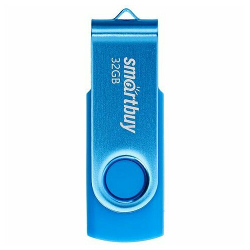 Флеш-диск 32 GB SMARTBUY Twist USB 2.0, синий, SB032GB2TWB