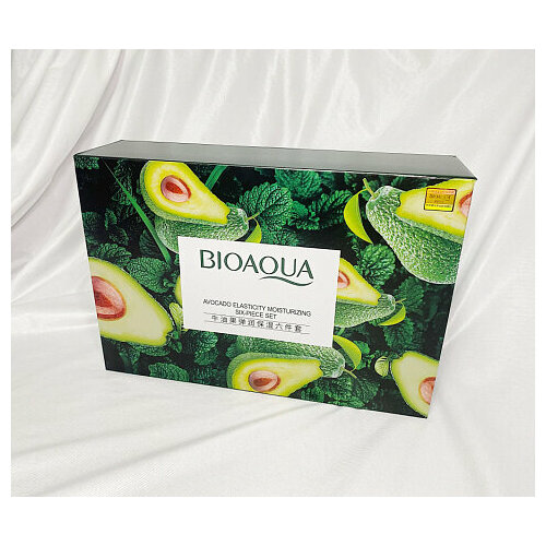Набор из 6 средств с авокадо и ниацинамидом Bioaqua