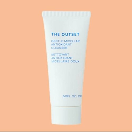 Мицеллярное очищающее средство с антиоксидантами мини-формат THE OUTSET Gentle Micellar Antioxidant CLEANSER 15ml