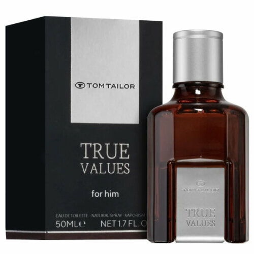 Tom Tailor Мужской True Values For Him Туалетная вода (edt) 50мл