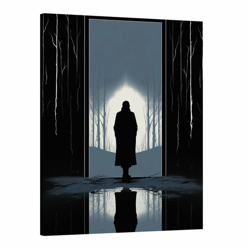Интерьерная картина 50х70 "Таро: Магическое зеркало"