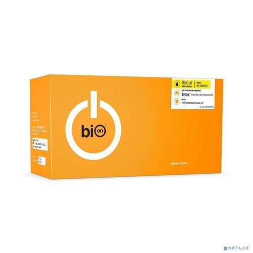 Bion Cartridge Расходные материалы Bion BCR-106R01633 Картридж для Xerox Phaser 6000/6010, WorkCentre 6015 (1000 стр.), Желтый, с чипом