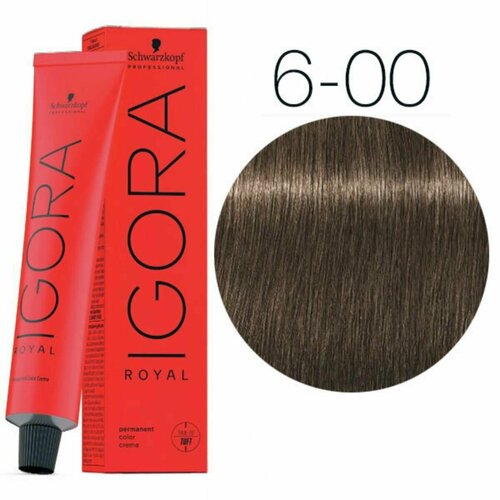 Schwarzkopf IGORA ROYAL 6-00 Темно-русый натуральный Краска для волос 60 мл