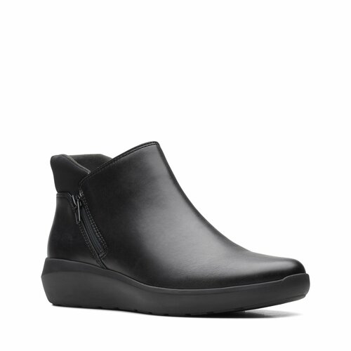 Ботинки Clarks, размер 38 EU, черный