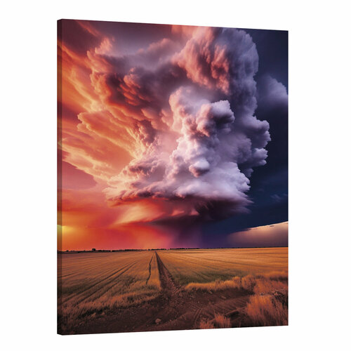 Интерьерная картина 50х70 "Буря"