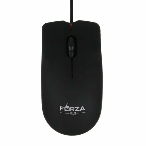FORZA Компьютерная мышь проводная 1200DPI, Soft Touch