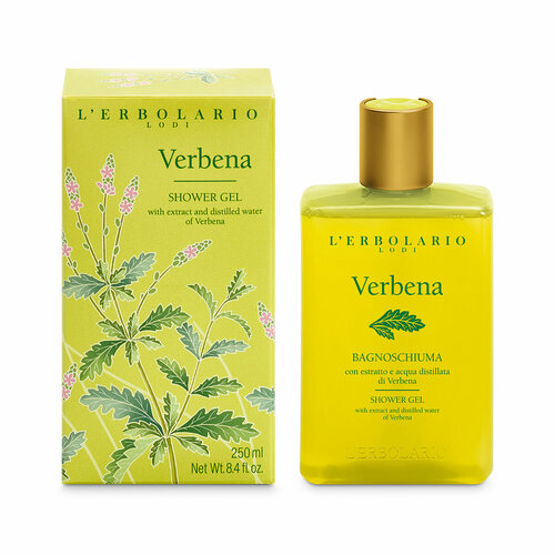 L'ERBOLARIO Гель для душа освежающий увлажняющий Verbena Shower Gel 250мл