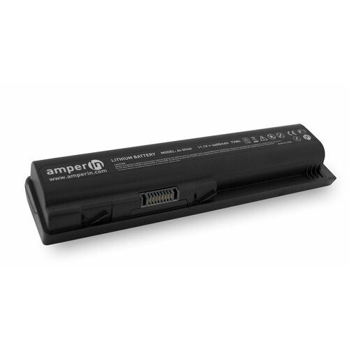 Аккумулятор усиленный Amperin для HP 484172-001 11.1V (6600mAh)