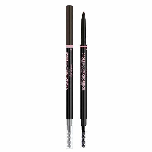 Карандаш для бровей DEBORAH MILANO 24ORE BROW MICROPENCIL вес 0.1гр 04, Италия - 1шт