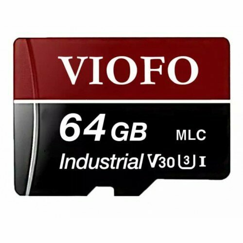 Карта памяти VIOFO 64GB Professional High Endurance MicroSDXC MLC UHS-3