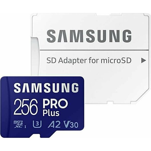 256Гб microSDXC карта памяти Samsung Pro Plus MB-MD256SA