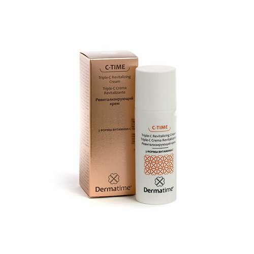 C-TIME Triple-C Revitalizing Cream - Ревитализирующий крем / 3 формы витамина С Dermatime 50ml