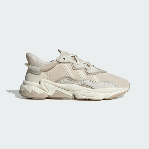 Кроссовки adidas, размер 4.5 UK, бежевый