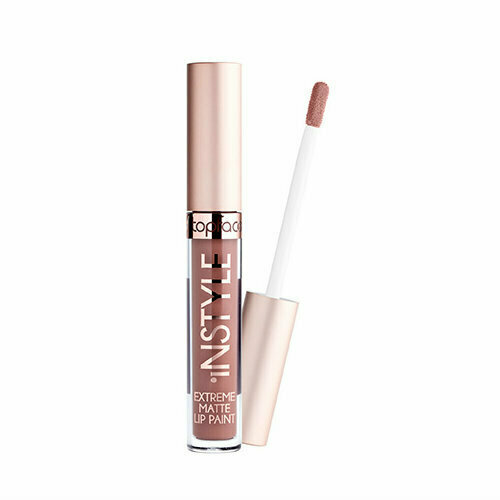 TopFace помада жидкая матовая instyle extreme mat lip paint, 18 сливочно-бежевый