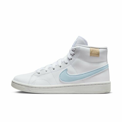 Кроссовки NIKE W Nike Court Royale 2 Mid, размер 6,5 US, белый