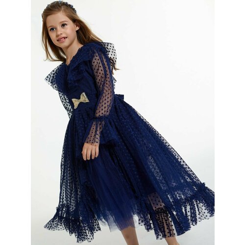 Платье Nota Bene, размер 134, синий