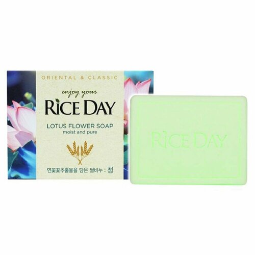 LION Riceday Soap - Лион Туалетное мыло с экстрактом лотоса, 100 гр -