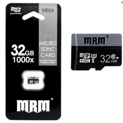 Карта памяти 32GB MRM microSDHC High-Capacity 48 Mb/s (Class 10) UHS-1 U1