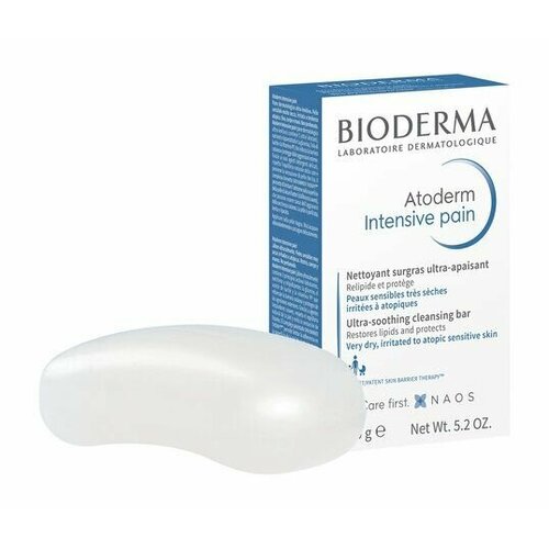 Успокаивающее мыло для очень сухой, сухой, атопичной и чувствительной кожи Atoderm Intensive Pain - 1 шт