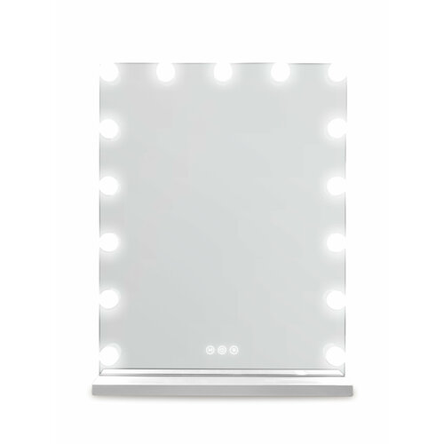 Профессиональное настольное зеркало для макияжа с подсветкой, 58x46см, FENCHILIN