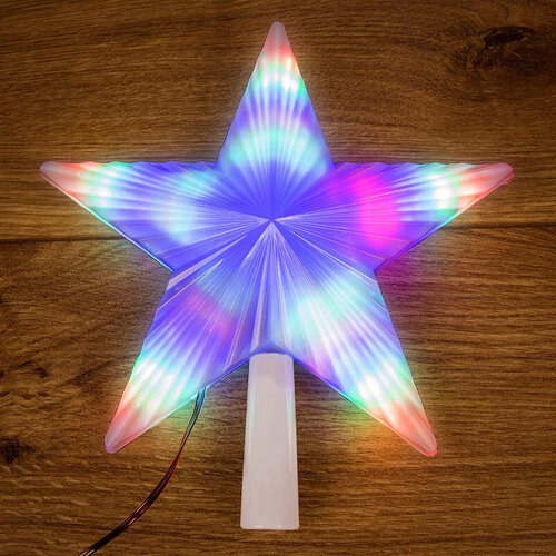 Фигура светодиодная «Звезда» на елку 22см 31LED RGB 2Вт IP20 Neon-Night 501-001