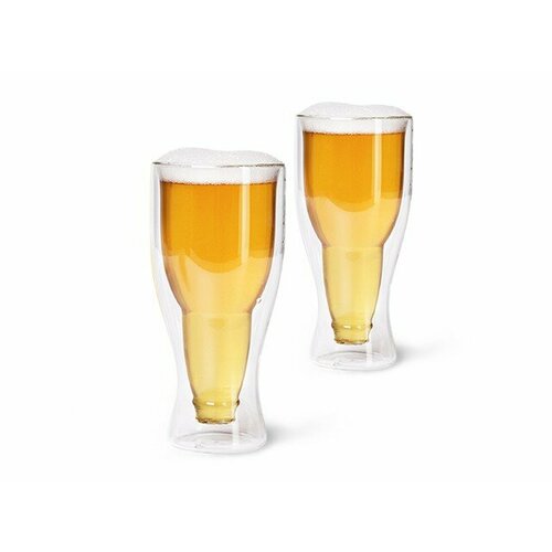 16481 FISSMAN Набор BRIO из 2-х стаканов с двойными стенками 390мл (жаропрочное стекло)