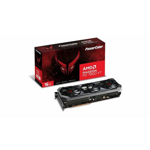 Видеокарта PowerColor 16 ГБ RX 7800XT Red Devil
