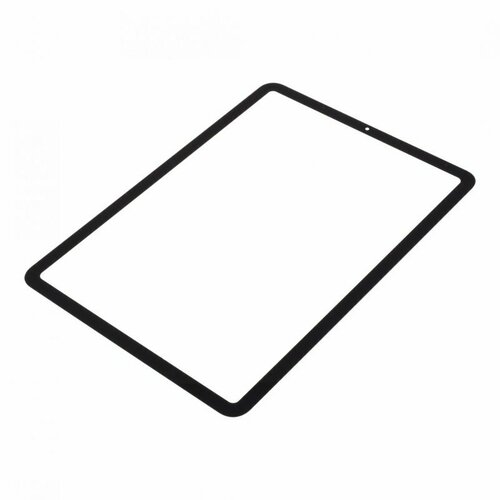 Стекло модуля для Apple iPad Air 4 10.9 (2020) черный, AA