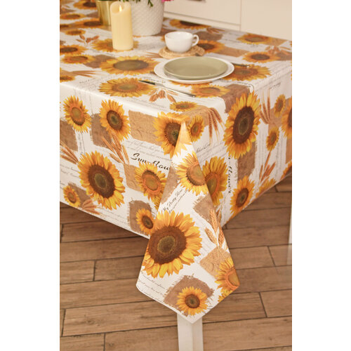 Скатерть, Клеенка на стол dekorama 80x140см Sunflower DEK-88A