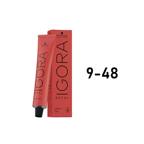 Schwarzkopf Professional Igora Royal 9-48 Блондин бежевый красный, 60мл.