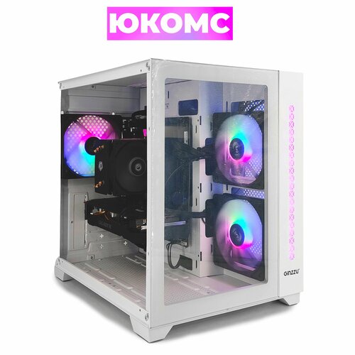 Игровой PC юкомс i7 3770, RX 580 8GB, SSD 120GB, 8GB DDR3, БП 450W, win 10 pro, White Cube case