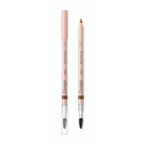 Карандаш для бровей / 1 / Divage Basic Eyebrow Pencil