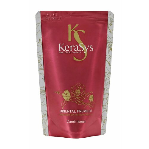 Рефил кондиционера для волос с маслом камелии и кератином / Kerasys Oriental Premium Conditioner Refill