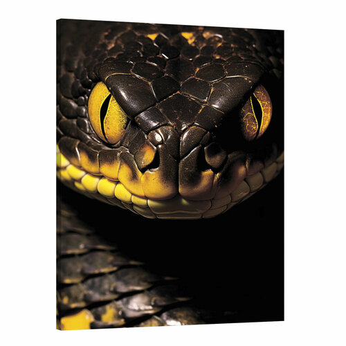 Интерьерная картина 50х70 "Змеиный взгляд"
