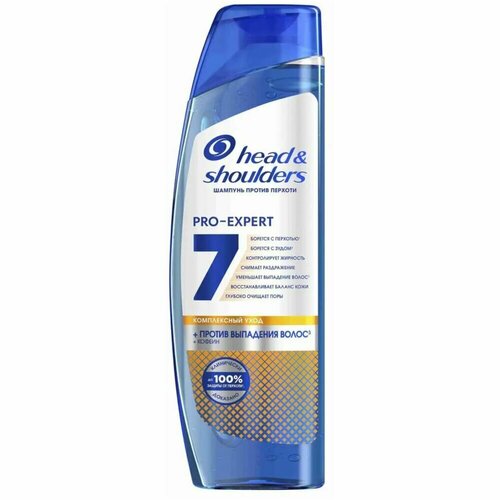 Head & Shoulders Шампунь 7 в 1 Intensive Против выпадения волос, 300 мл.