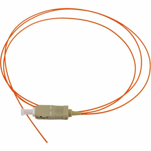 Hyperline FPT-B9-62-SC/PR-1M-LSZH-OR Пигтейл волоконно-оптический MM 62.5/125, SC, 1 м, LSZH 27869