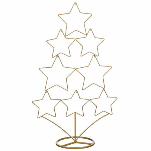 Edelman Декоративная елка из металла Stella Gold 58 см 1149153