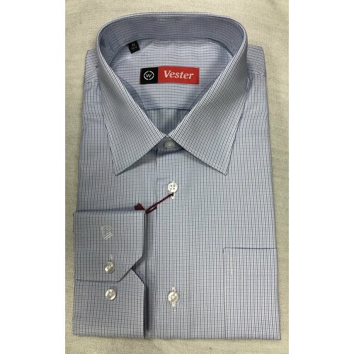 Рубашка Vester, размер 41/170, голубой