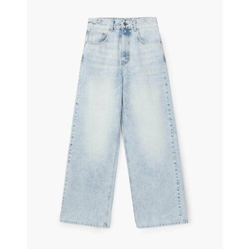 Джинсы  Gloria Jeans, размер 17-18л/170 (48), голубой