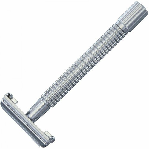 Классический Т-образный бритвенный станок Razolution Twin Top Razor Chrome