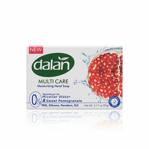 Туалетное мыло Dalan Multi Care Micellar Water&Sweet Pomegranate 90 г