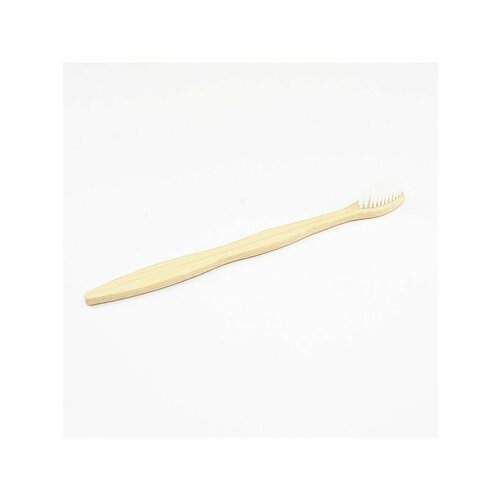 Зубная щётка бамбуковая / 2 шт / средней жёсткости