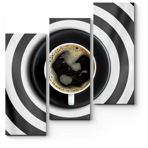 Модульная картина Кофе без молока 80x85