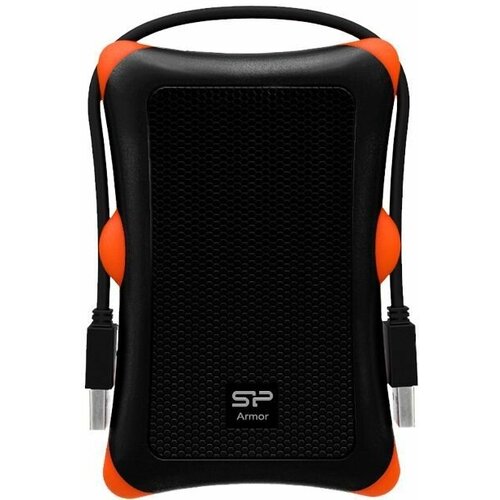 Внешний диск HDD Silicon Power Armor A30 SP020TBPHDA30S3A, 2ТБ, черный