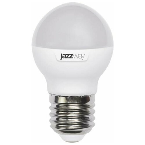Светодиодная лампа JazzWay PLED Super Power 7W равна 60W 3000K 520Лм E27 шар