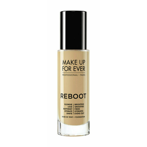 Увлажняющий и выравнивающий тональный флюид для лица Y245 Make Up For Ever Reboot Active Care-In-Foundation